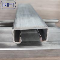 China RIFI 41x41mm HDG/Stainless Steel Slotted/Plain Strut Channel for sale