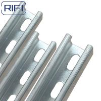 China RIFI 41x41mm HDG / Stainless Steel Slotted / Plain Strut Channel 41x21mm for sale
