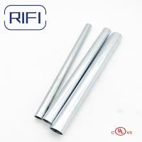 China UL Listed 1.07MM-2.11MM Thickness Standard EMT Conduit Pipe With Hot Dip Galvanized Finish for sale