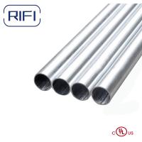 China EMT Conduit Pipe UL797 ANSI C80.3 0.85MM-1.4MM Thickness with Conduit Fittings Supply for sale