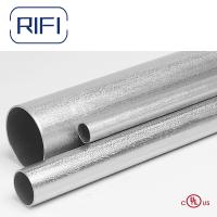 China EMT Conduit Pipe UL797 ANSI C80.3 0.85MM-1.4MM Thickness with Conduit Fittings Supply for sale