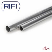 China Silver 2 Inch Metal Conduit Custom Electrical Metallic Tubing Conduit for sale