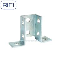 China Wing Shap Fittings 8 Hole  Unistrut Channel Fittings Galvanized Steel for sale