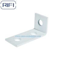 China 90 Degree Channel Bracket 4 Hole Unistrut Channel Fittings Galvanized Steel for sale