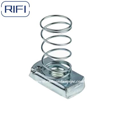 China RIFI Spring Nuts Unistrut Channel Nut Zinc Plated for sale