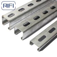 China 41x21mm Slotted Strut Channel For High-Performance Construction for sale