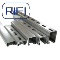 China 1 5 8 Strut Channel SS 304 SS316  SS Unistrut With  For Commercial Metal Structures And Accessories for sale