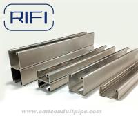China 41X41 SS304 SS316 Slotted Unistrut Channel Solid Strut C Channel for sale
