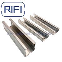 China 41mm Unistrut Slotted Channel Strut Stainless Steel Back To Back Strut Channel for sale