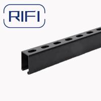 China 1 5 8 Strut Channel Carbon Steel / 304 Stainless Steel / Expoxy Coated Slotted C Channel for sale