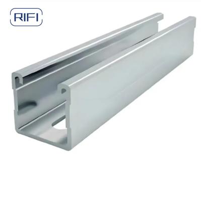 China Galvanized Sheet Slotted Strut With Galvanized Steel Slotted Strut Channel for sale