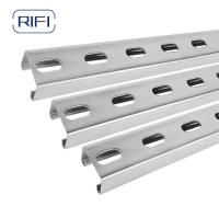 China Galvanized Sheet Slotted Strut With Galvanized Steel Slotted Strut Channel for sale