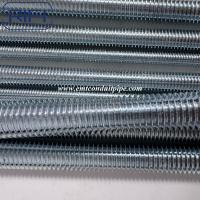 China RIFI Blue / Silver Zinc Plated All - Thread Studding DIN975/DIN976 Threaded Rod for sale
