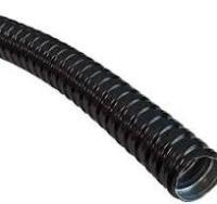 China PVC Coated Gi Flexible Metal Corrugated Electrical Conduit Pipes Hoses White Black for sale