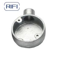 China RIFI  H Way Twin Through Way Malleable Iron Box 20mm for sale