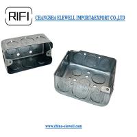 China Deep Conduit Extension Galvanized Steel Metal Socket Box for sale