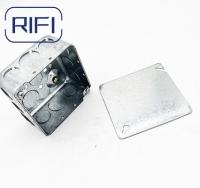 China Deep Conduit Extension Galvanized Steel Metal Socket Box for sale