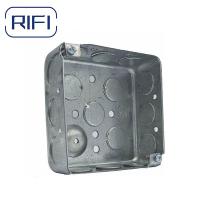 China Deep Conduit Extension Galvanized Steel Metal Socket Box for sale