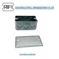 China Deep Conduit Extension Galvanized Steel Metal Socket Box for sale
