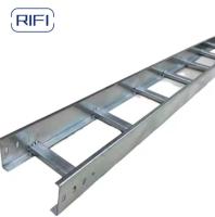 China Customized Heavy-Duty Stainless Steel and Aluminium Perforated Ladder Cable Tray with Long Service Life for sale