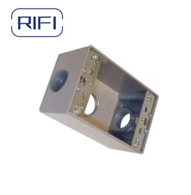 China Rifi Aluminum Weatherproof Outlet Box 4X2′′ With UL Listed for sale