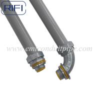 China RIFI Brand Liquid Tight Flexible Conduit 90 Degree And Straight Connector for sale
