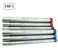 China 1mm 1.2mm Gi Welded Steel Tube / Pipe And Hot DIP Galvanized Steel Conduit Pipe For Building for sale