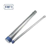 China 1mm 1.2mm Gi Welded Steel Tube / Pipe And Hot DIP Galvanized Steel Conduit Pipe For Building for sale