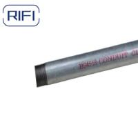 China 1mm 1.2mm Gi Welded Steel Tube / Pipe And Hot DIP Galvanized Steel Conduit Pipe For Building for sale