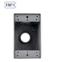 China Two Gang Deep Box With 5/7 Holes Weatherproof Outlets Box Outdoorelectrical Box for sale