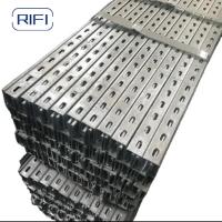 China 41x 41 Galvanized Slotted Unistrut Channel 10 Ft Steel Strut Channel for sale
