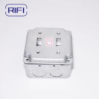 China RIFI Galvanized Raised Steel Cover For Electrical Junction Box RS Cover for sale