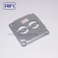 China 4'' Surface Mount Raised Junction Box Cover RS Cover  With One Duplex Flush Receptacle RS12 for sale