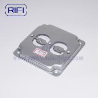 China 4'' Surface Mount Raised Junction Box Cover RS Cover  With One Duplex Flush Receptacle RS12 for sale