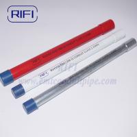 China Red  Color Coated  25mm BS4568 / BSEN 61386 Class 3 GI Metal Cable Conduit for sale