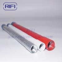 China Red  Color Coated  25mm BS4568 / BSEN 61386 Class 3 GI Metal Cable Conduit for sale