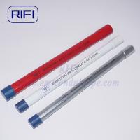 China Red  Color Coated  25mm BS4568 / BSEN 61386 Class 3 GI Metal Cable Conduit for sale
