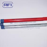 China Red  Color Coated  25mm BS4568 / BSEN 61386 Class 3 GI Metal Cable Conduit for sale