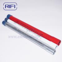 China Red / White / Orange PVC Coated BS4568 GI Electrical Conduits With 1.2mm-1.6mm Thickenss for sale