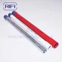 China Red / White / Orange PVC Coated BS4568 GI Electrical Conduits With 1.2mm-1.6mm Thickenss for sale