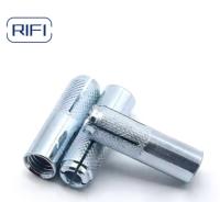 China Carbon Steel Internal Forced Top Explosion Anchors M8 M12 Stainless Steel Drop-in Anchor for sale