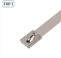 China Stainless Steel Cable Tie Factory Self Locking Heavy Duty Stainless Steel Zip Cable Tie for sale