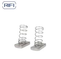 China Fastener M10*8 Unistrut Nut M3 M6 M8 Steel Galvanized Channel Spring Nut for sale