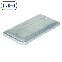 China ISO Steel Metal Handy Box Silver Color With Raised Ground Screw 4