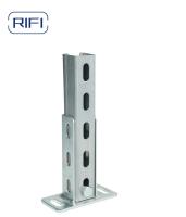 China Galvanized Channel Steel Unistrut with Zinc Finish Cantilever Brace Bracket for Seismic Bracing Bonded Style for sale