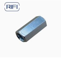 China Zinc Iron Column Mother M4 Nut L Hex Nut Connecting Nut Made of Carbon Steel for sale