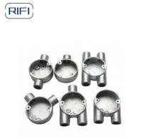 China 20mm/25mm  Electrical Malleable iron Circular Terminal Junction Box for Conduit Fittings for sale