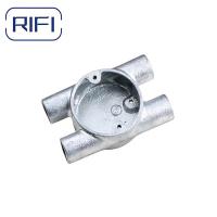 China 20mm/25mm  Electrical Malleable iron Circular Terminal Junction Box for Conduit Fittings for sale