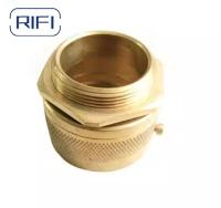 China 20mm 25mm Brass Male Adaptor With Screw C/W Locknut BS Standard Flexible Conduit Adaptors for sale