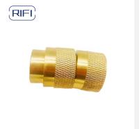 China 20mm 25mm Brass Male Adaptor With Screw C/W Locknut BS Standard Flexible Conduit Adaptors for sale